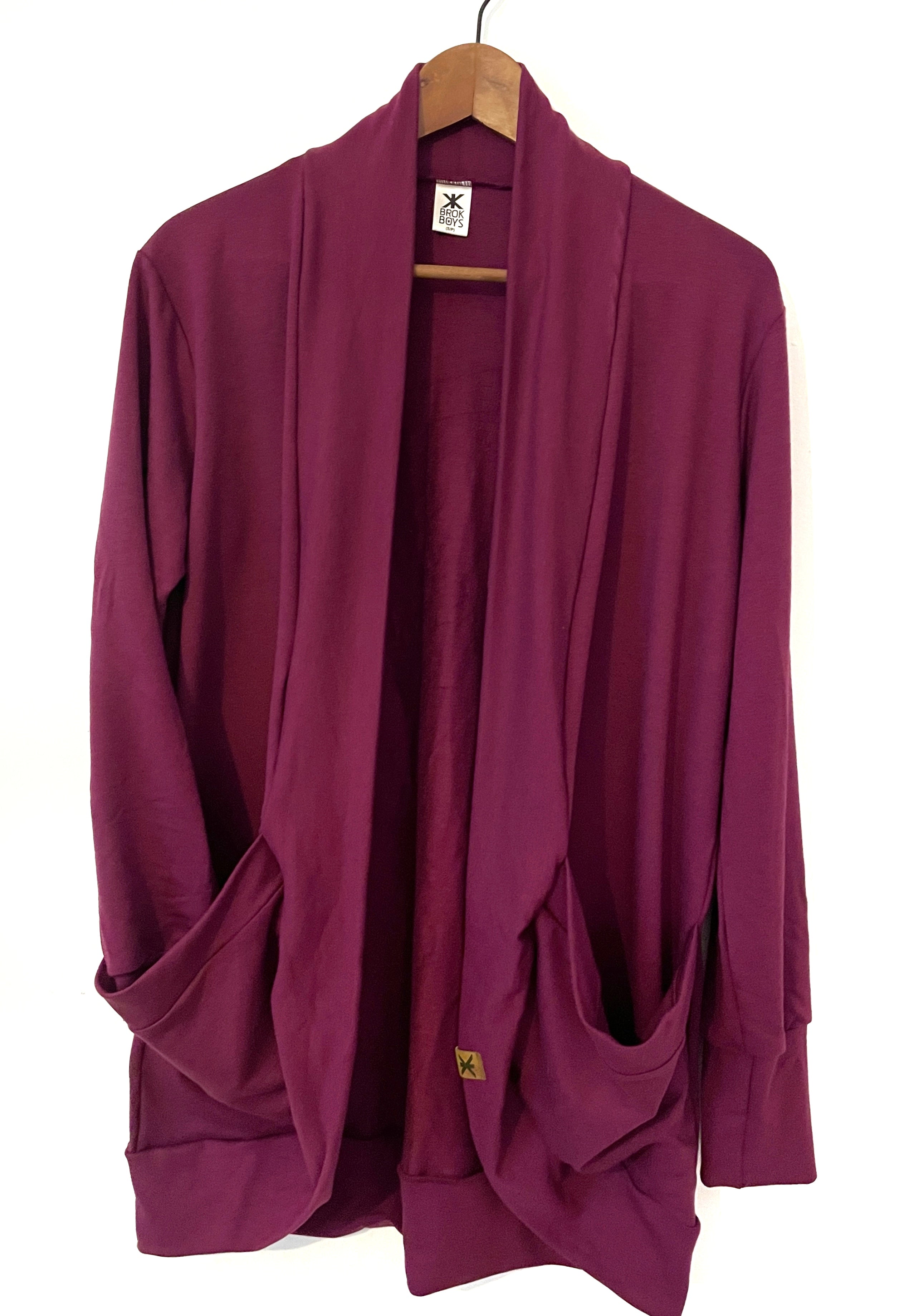 Mulberry Bamboo Slouchy Cardigan – Brok Boys